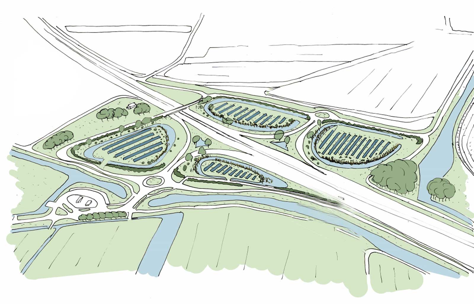 Sun along the A7: approach and lessons learned • Ecorus
