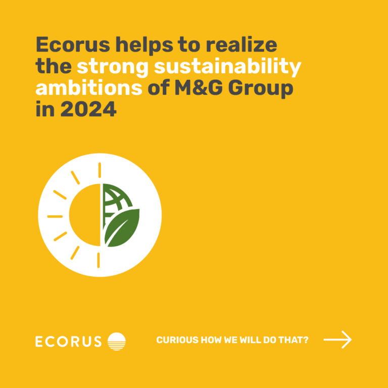 M&G Group et Ecorus font un pas en avant dans le domaine de l'énergie ...